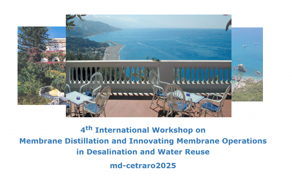 4th International Workshop on Membrane Distillation and Innovating ...